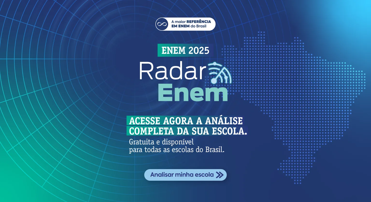 Radar Enem Bernoulli — Microdados por Escola